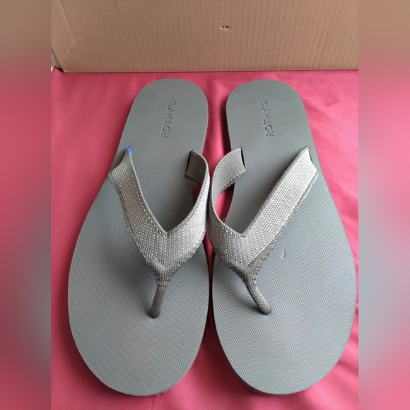 Rothy's | Shoes | Rothys The Mens Flip Flop In Moss Green No Box | Poshmark